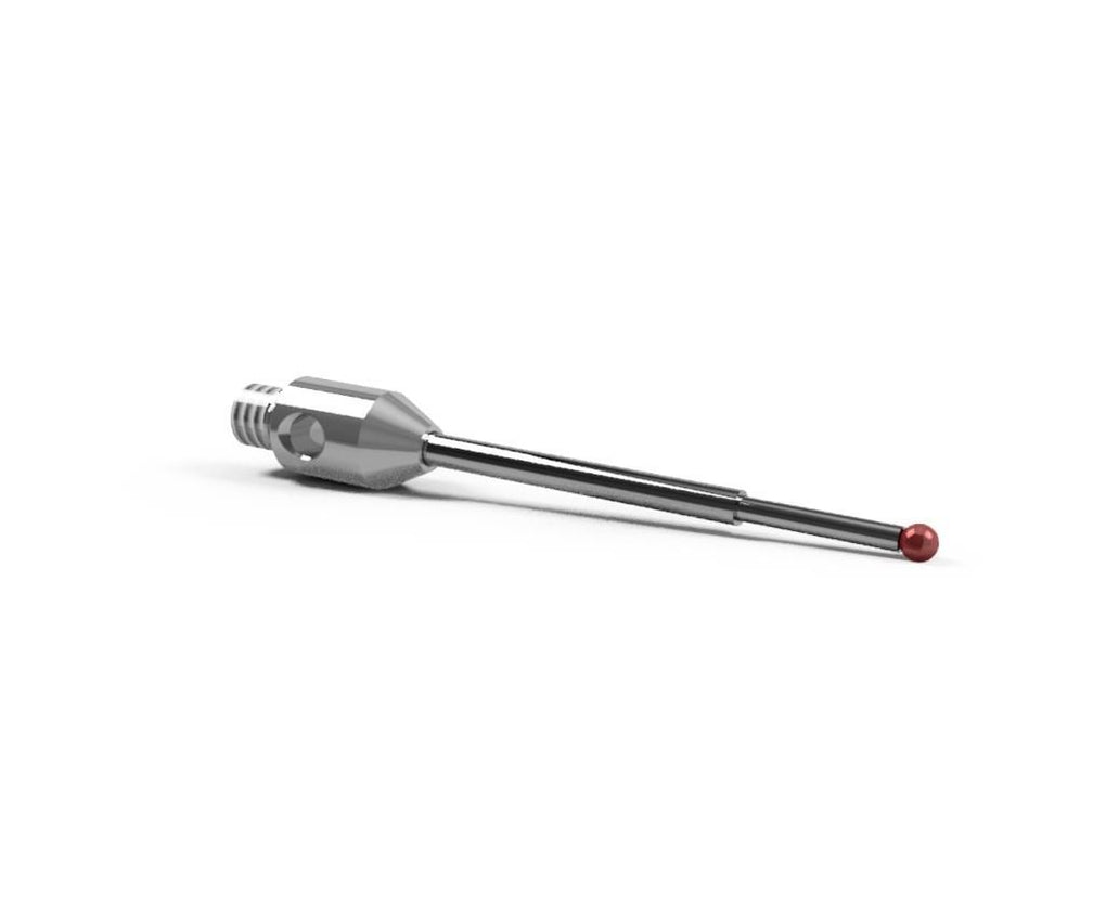 Stepped Micro M2 CMM Stylus 1mm Ruby Ball 20mm Carbide Stem ...