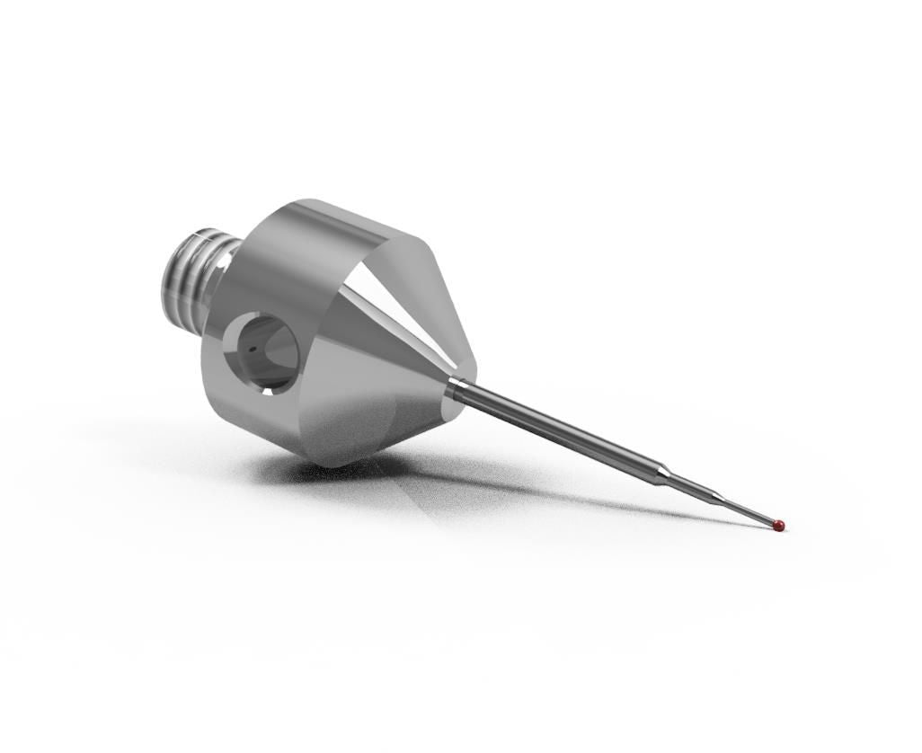Stepped Micro M5 CMM Stylus 0.5mm Ruby Ball, 25mm Carbide Stem ...